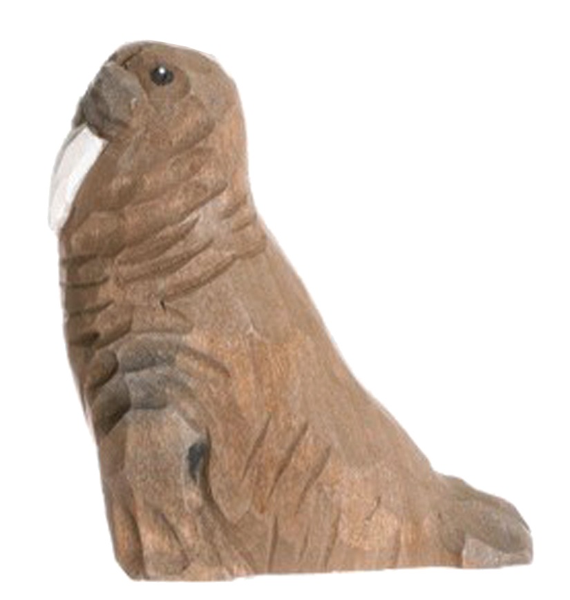 Wudimals Morse - Figurine animal en bois - Jouets en bois