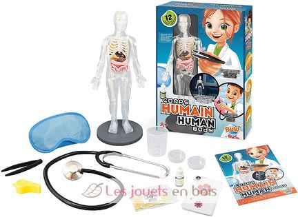 Corps humain - Buki France 2163 - Coffret scientifique pour enfant