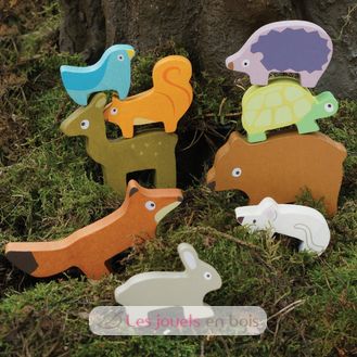 La tour des animaux de la forêt - Jouet en bois à empiler - Le Toy Van ...