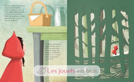 Le petit chaperon rouge - Sassi Junior - Livre écolo pour enfant