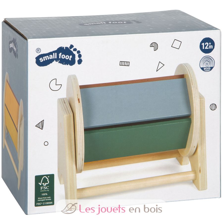 Tambour rotatif Montessori - Small foot - Les jouets en bois