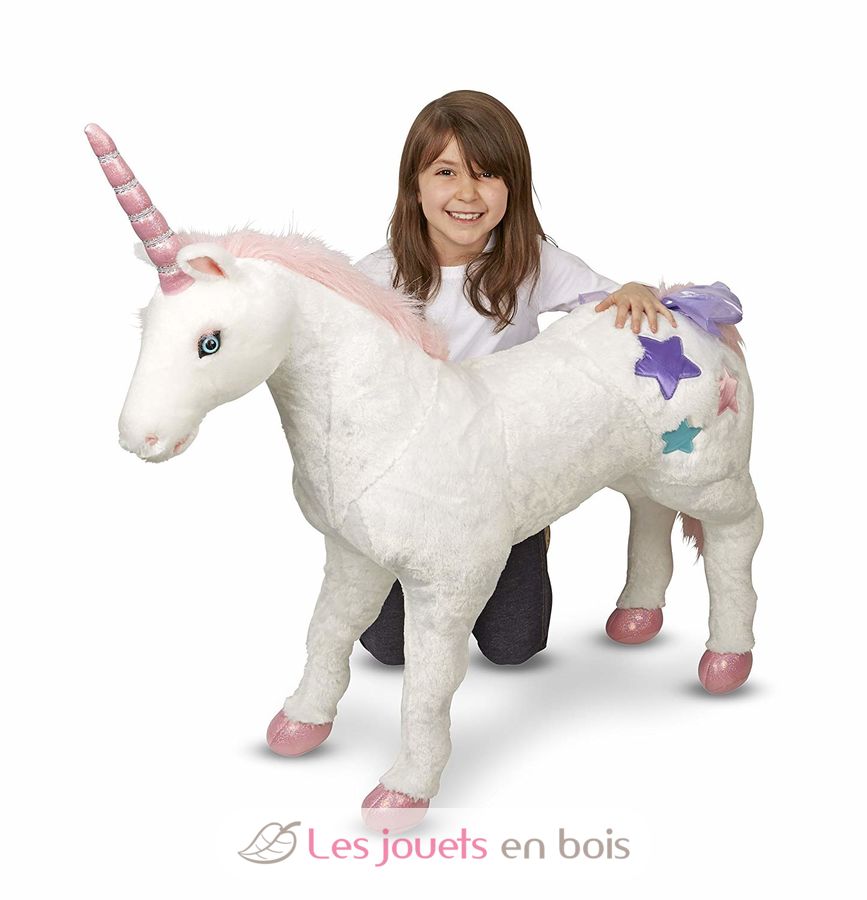 Peluche géante Licorne - Melissa and Doug 18801 - Grande peluche pour ...