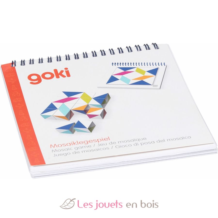 Jeu de mosaïque - Goki - Jouets éducatifs - De 4 à 8 ans