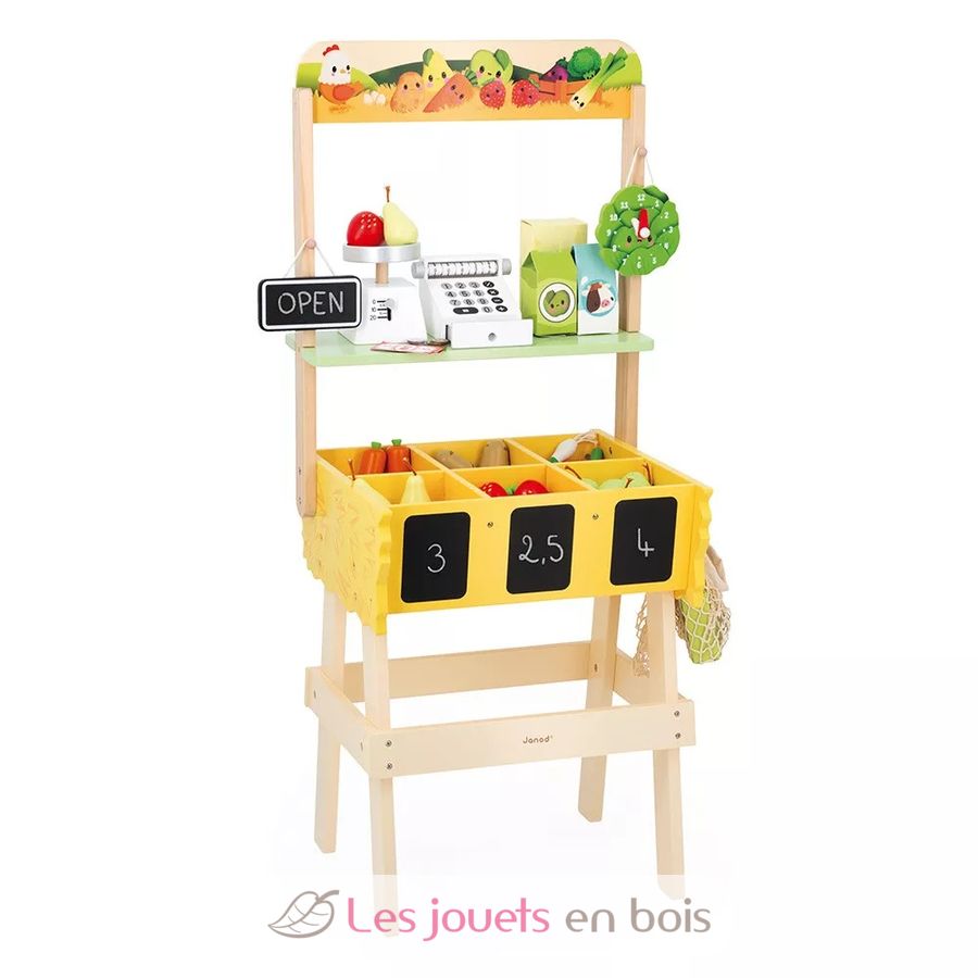 Marchande Farm Market - Janod - Les jouets en bois