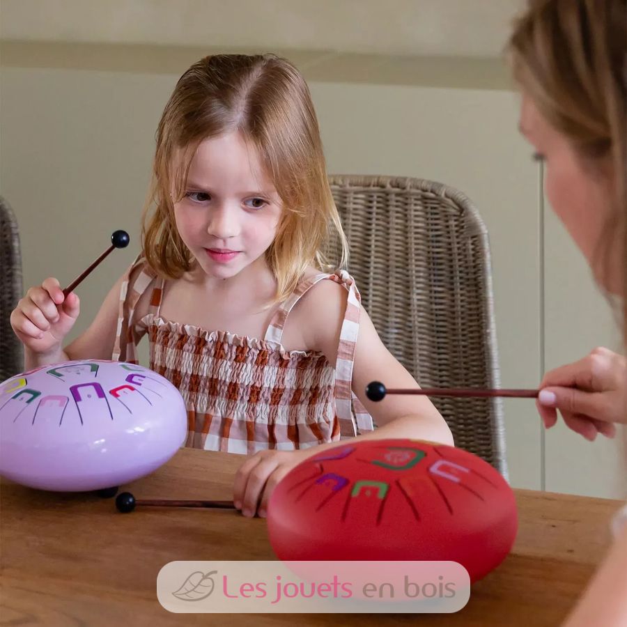 Tambú - Tongue Drum 11 notes violet - Tambour à langue - Instrument de ...