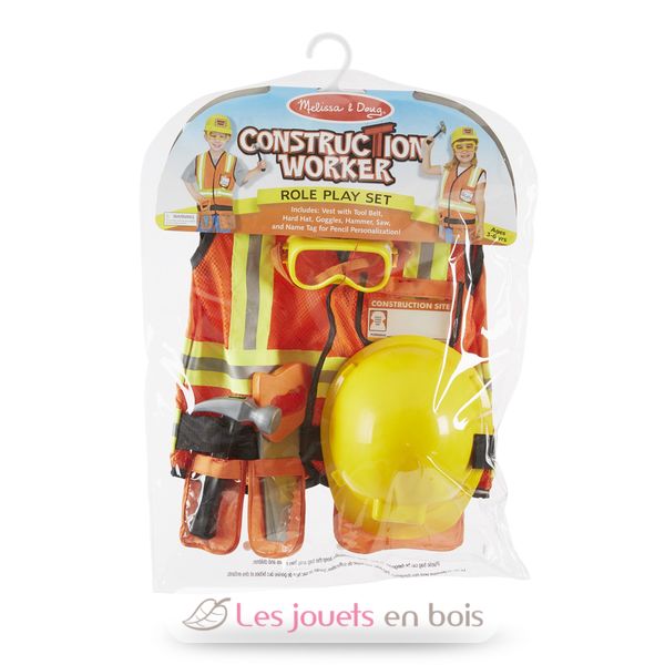Déguisement de chef de chantier pour enfant - Melissa and Doug 14837