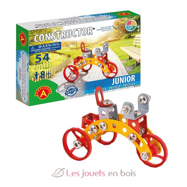 Constructor Junior Tricycle - Alexander Toys - Jeux de construction