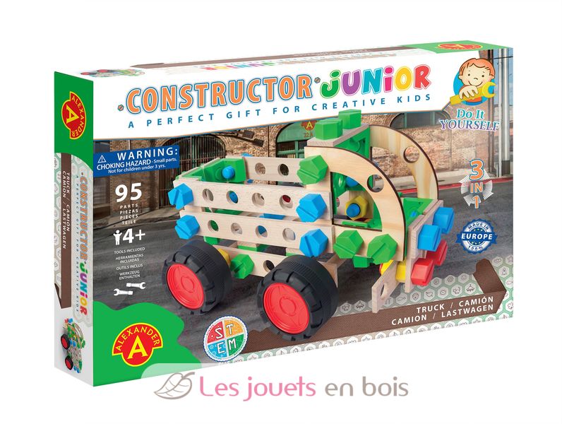 Constructor Junior 3x1 Camion - Alexander Toys - Jeux de construction