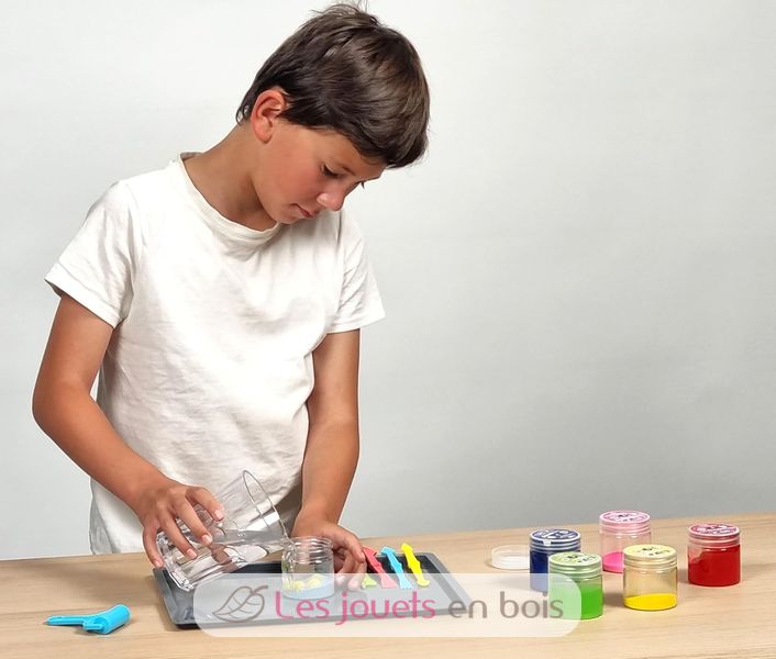 Kit Sensory Slime - Buki 2169 - Pâte slime - Kit créatif enfant