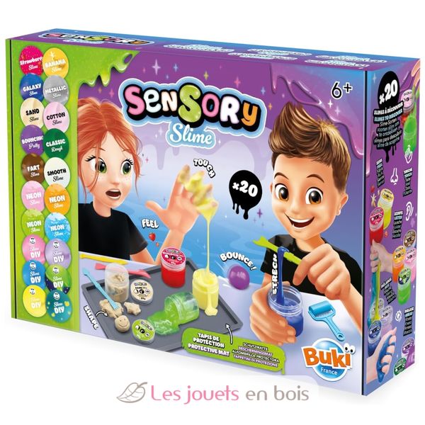 Kit Sensory Slime - Buki 2169 - Pâte slime - Kit créatif enfant