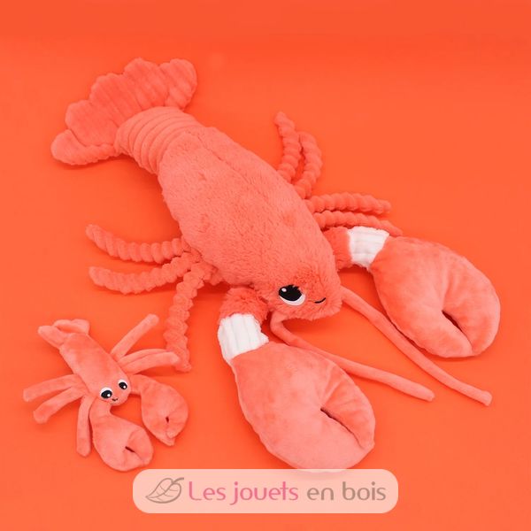 Peluche homard maman et son bébé corail - Les Déglingos
