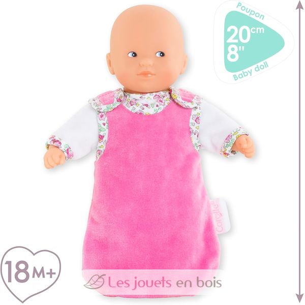 Mini Calin Bonne Nuit Jardin en Fleurs - Mon Premier Poupon Corolle