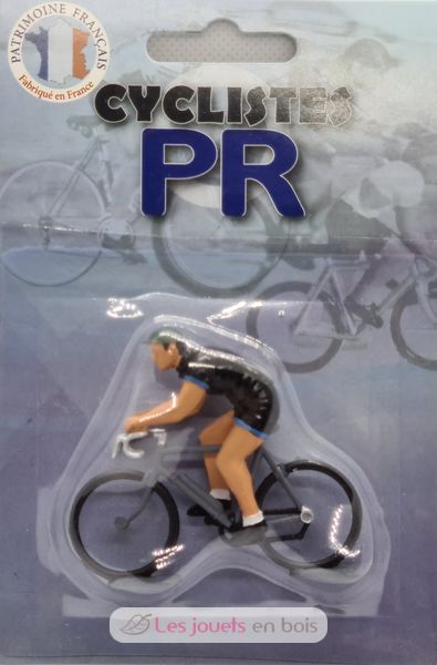 Figurine cycliste D Sprinteur Maillot noir - Cycliste miniature ...