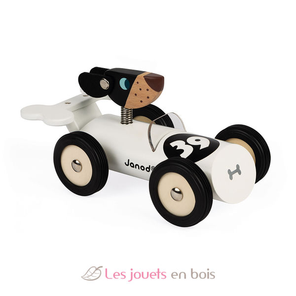 Spirit Car Bernard - Janod J04491 - Voiture en bois laqué