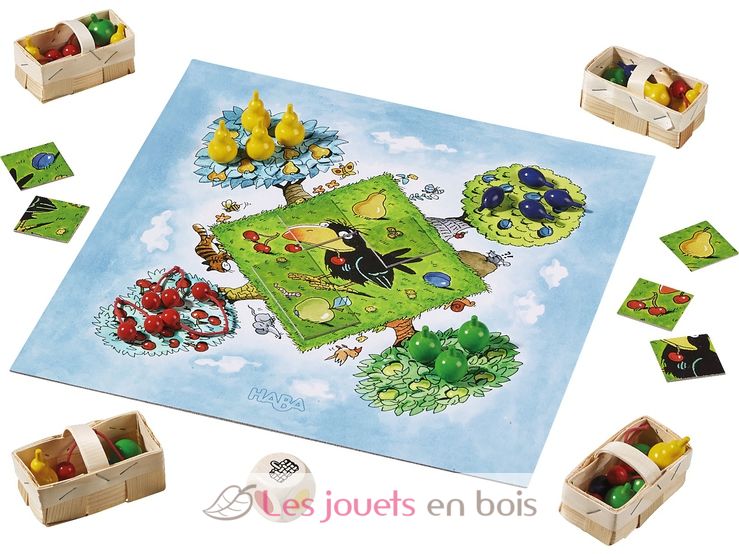 La grande collection de jeux Le verger. jeu HABA éducatif,petit prix
