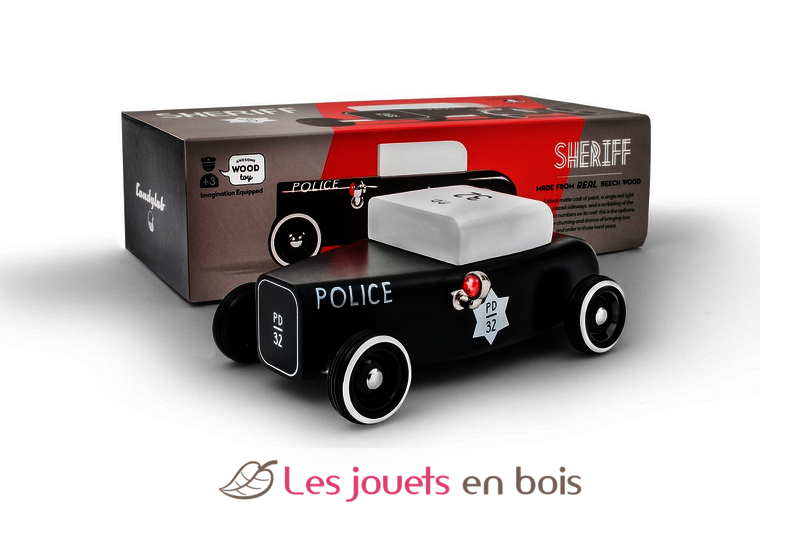 Sheriff, LA voiture de police américaine des années 30 de la marque ...