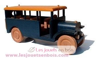 Bus en bois, un jouet d'exception, ce bus en bois est un jouet fabriqué ...