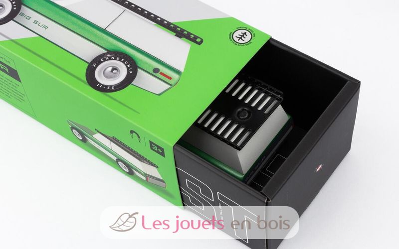 SUV Big Sur Green - Voiture en bois - Candylab Toys