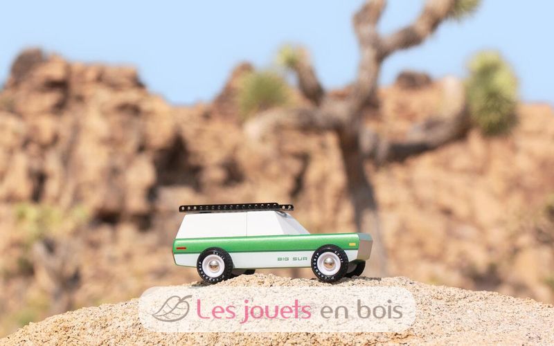 SUV Big Sur Green - Voiture en bois - Candylab Toys